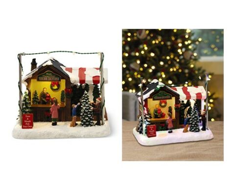 Aldi Holiday Village House, Glass Candle, Christmas & Holiday ...