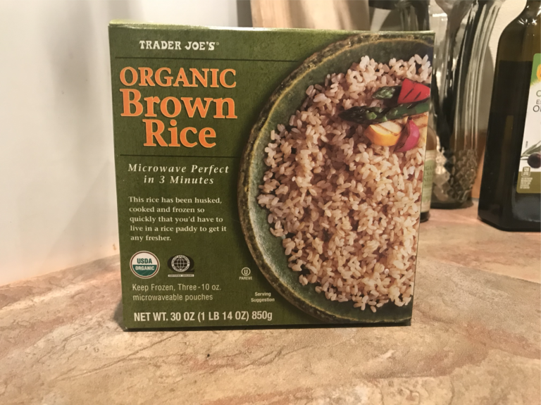 Trader Joe’s Frozen Brown Rice – Quick, Easy & Healthy – AisleofShame.com