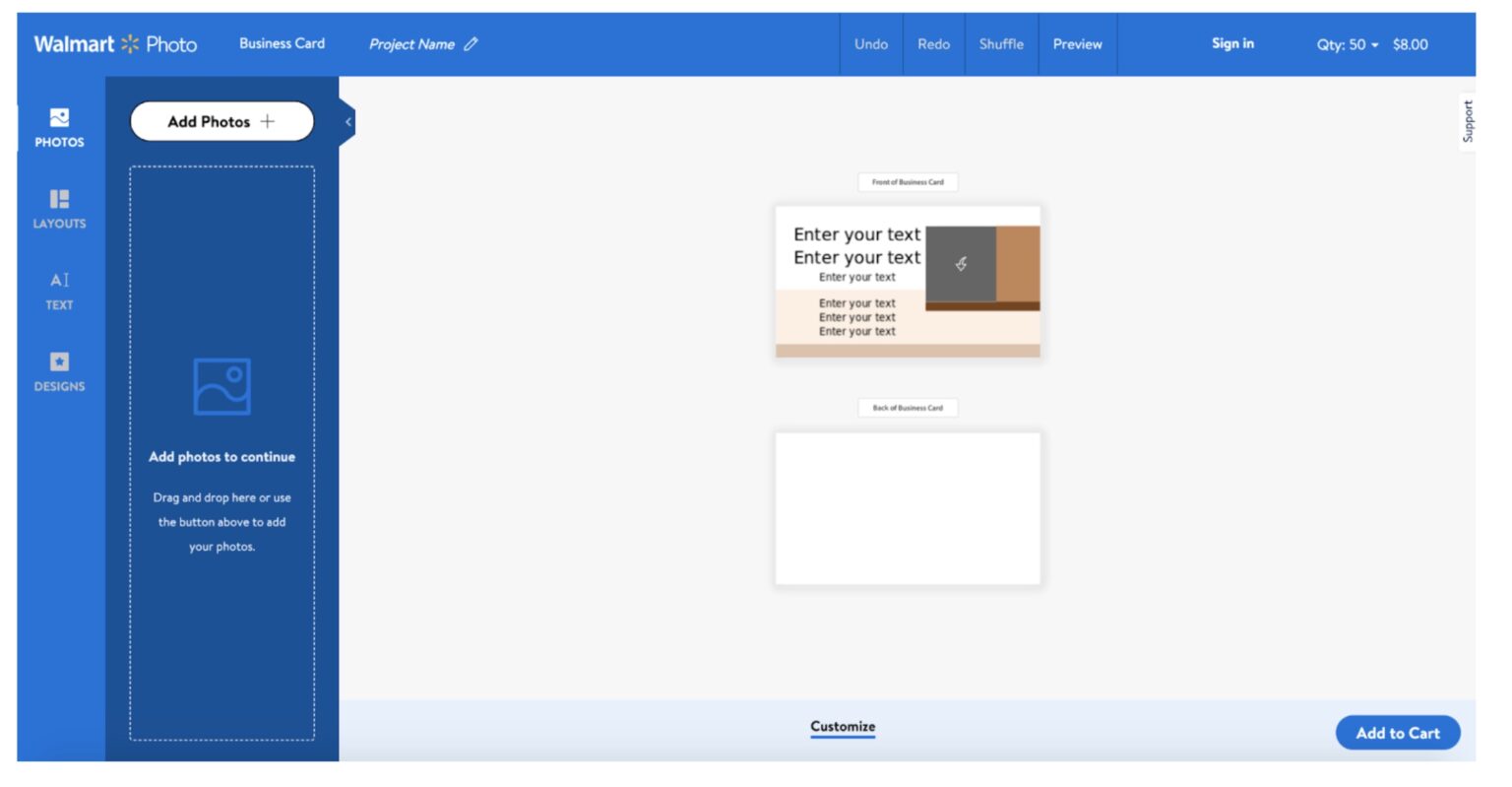 How To Order Business Cards For Under $10 From Walmart – AisleofShame.com