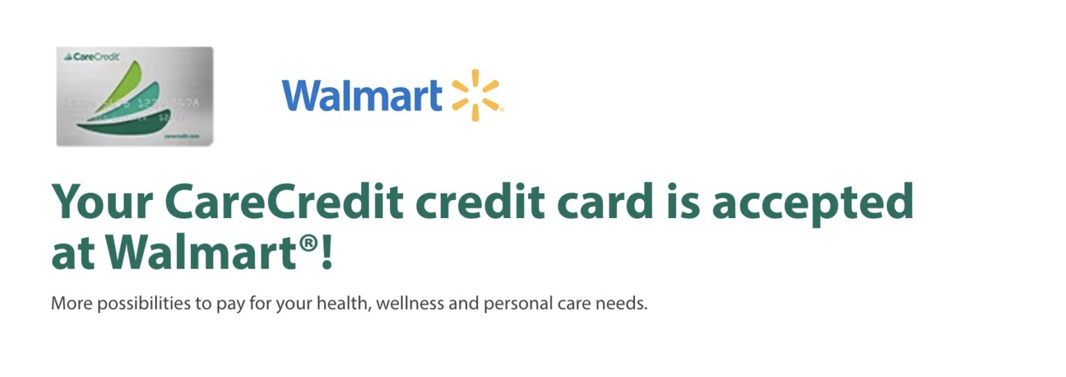 Your Guide To Using CareCredit At Walmart – AisleofShame.com