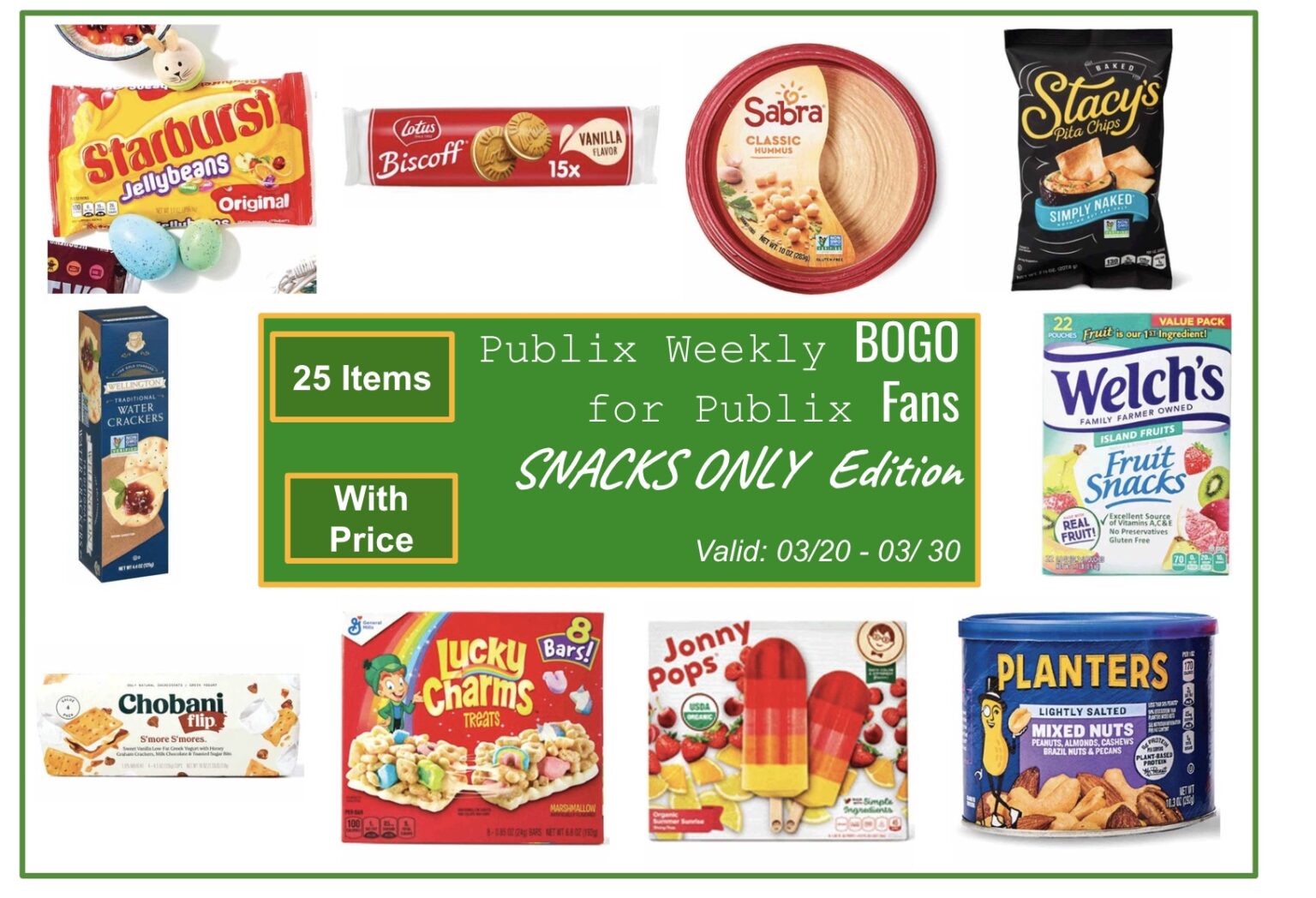 Publix Weekly BOGO for Publix Fans (Snacks Only) – AisleofShame.com