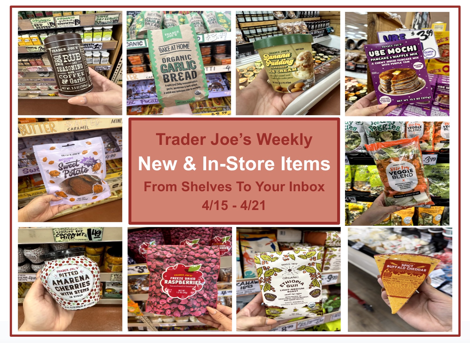Trader Joe’s New & Returning – From Shelves to Your Inbox – AisleofShame.com