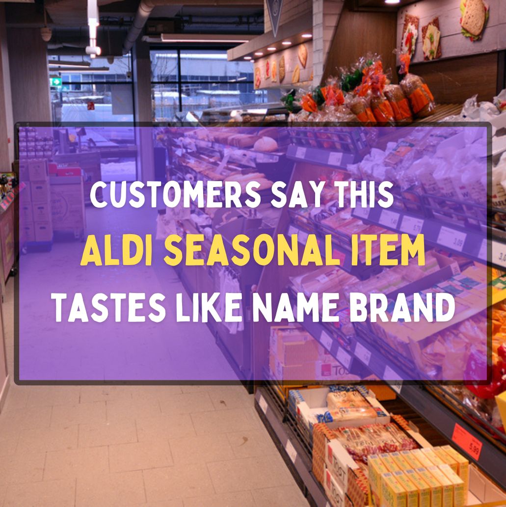 This Aldi Seasonal Item Has Customers Saying It’s as Good as the Real ...