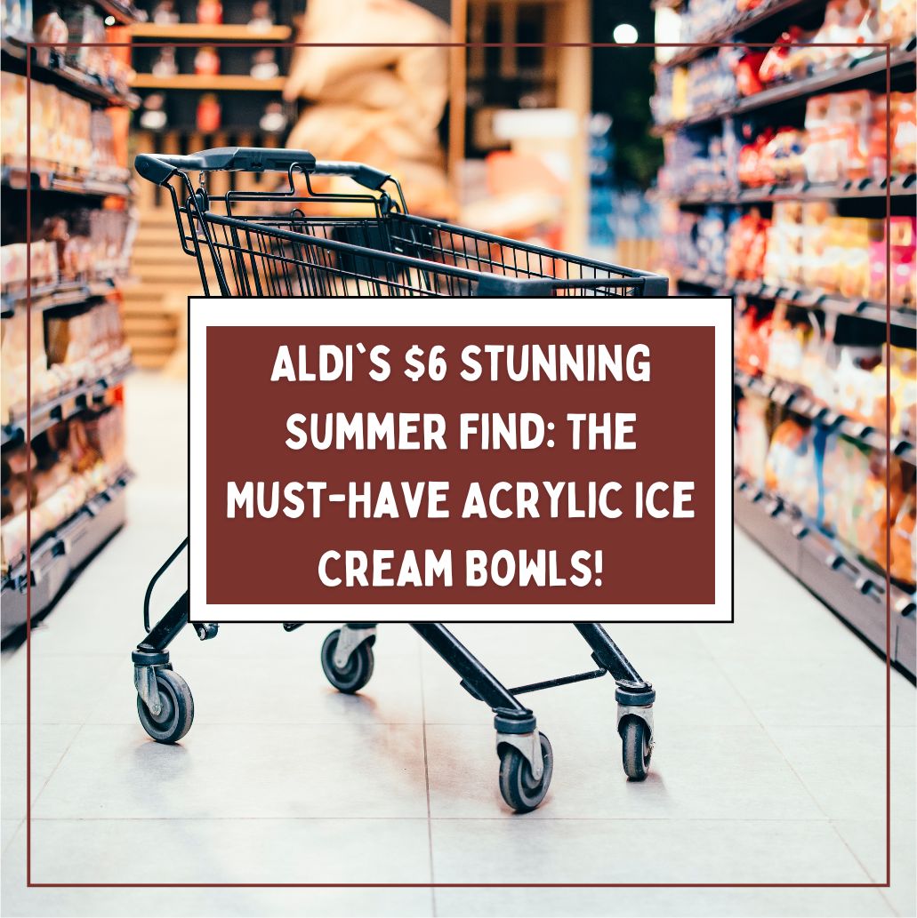 ALDI’s $6 Stunning Summer Find: The Must-Have Acrylic Ice Cream Bowls ...