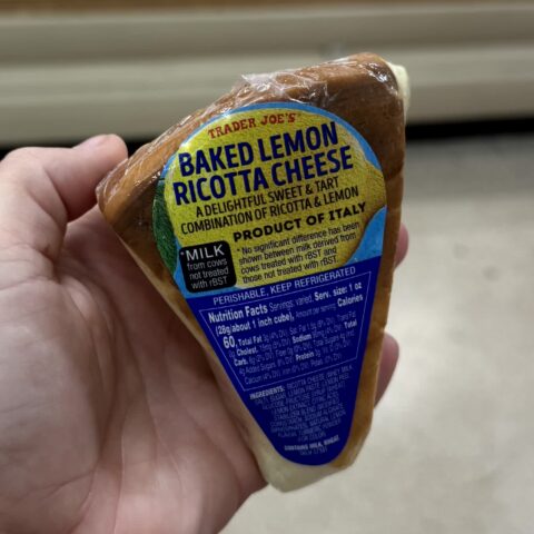 Trader Joe’s Beloved Baked Lemon Ricotta Cheese Is Back for a Limited ...