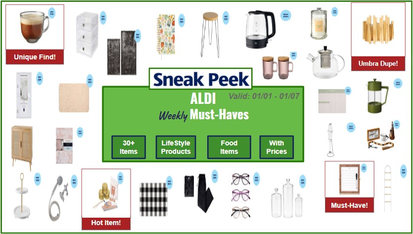 Your Visual Guide to This Week's Aldi Must-Haves: Unveiling the Best ...
