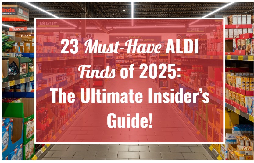 23 Must-Have ALDI Finds of 2025: The Ultimate Insider’s Guide ...