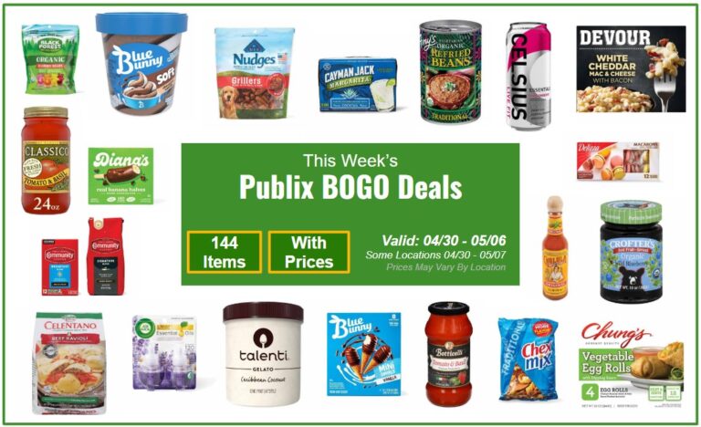 Your Visual Guide to This Week's Publix BOGO: Unveiling the Best Deals ...