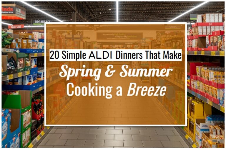 20 Simple ALDI Dinners That Make Spring & Summer Cooking a Breeze ...