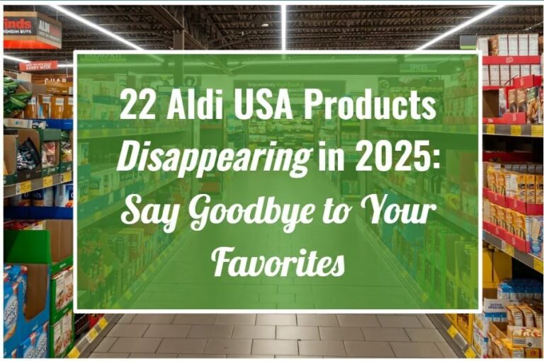 22 Aldi USA Products Disappearing in 2025: Say Goodbye to Your ...