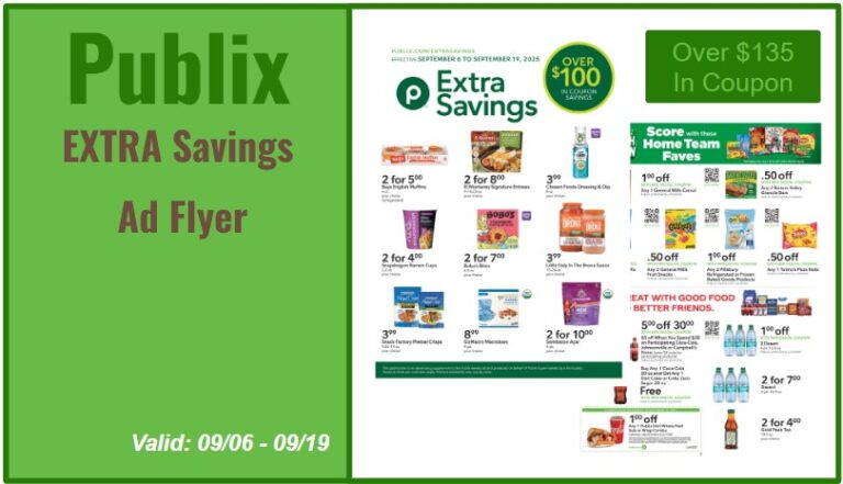 Publix Mobile Friendly View -> Extra Savings – AisleofShame.com