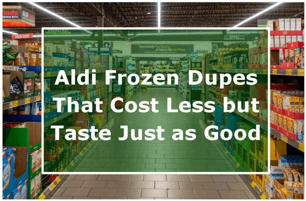 Aldi Frozen Dupes That Cost Less but Taste Just as Good – AisleofShame.com